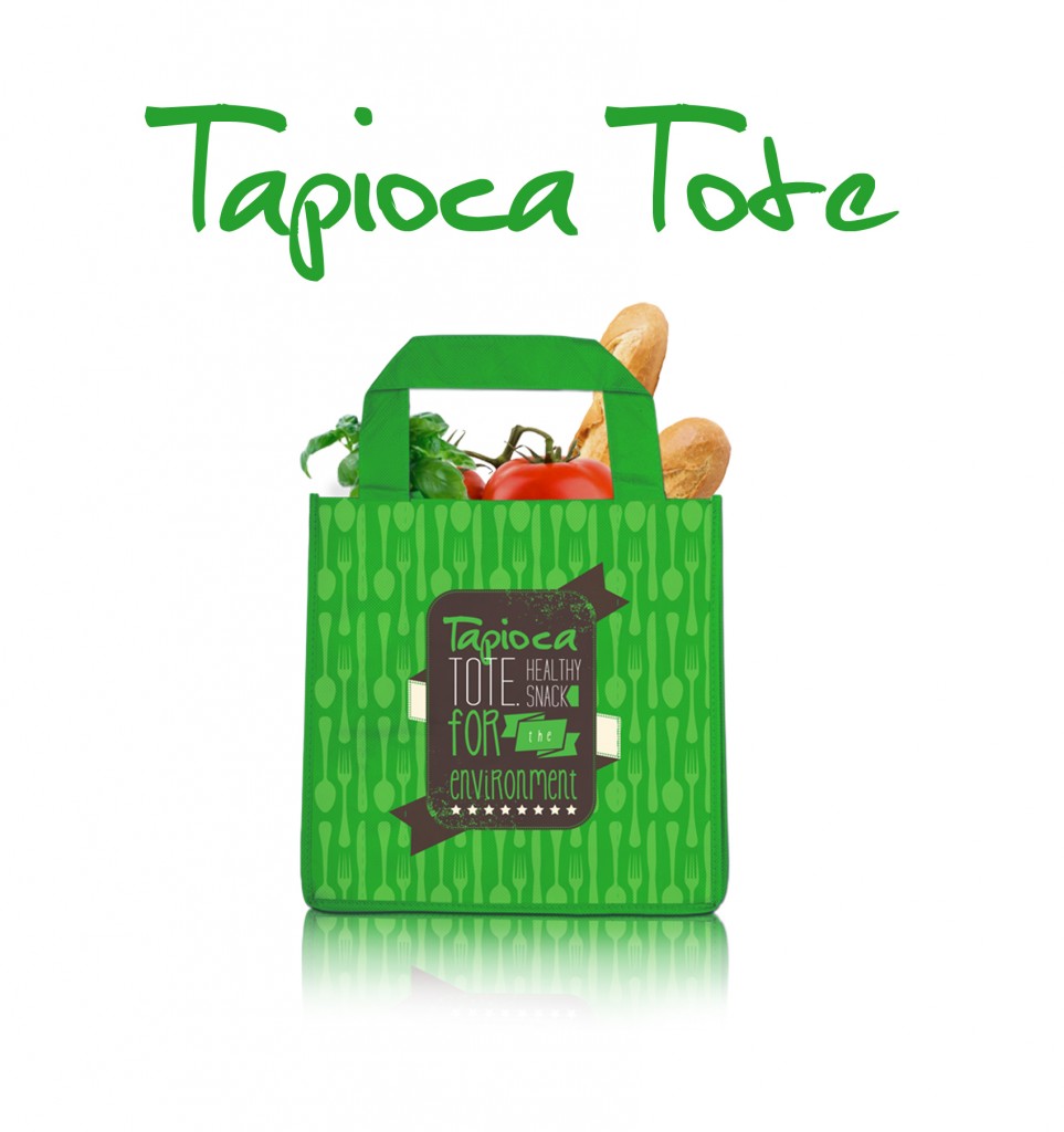 Green Bag: Tapioca Tote Design - Nye Lyn Tho Design